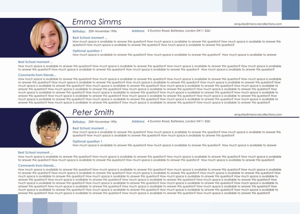 student profiles Archives - Meno online yearbook